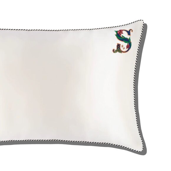 slip | Bedding | New Slip Initial Collection White Queen Zippered ...